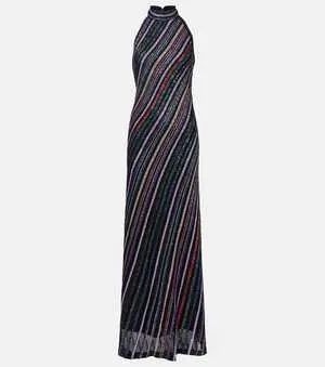Missoni Sequined Striped Gown - Multicoloured