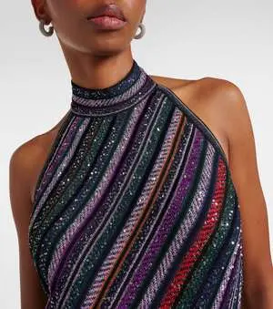 Missoni Sequined Striped Gown