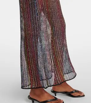 Missoni Sheer Open-back Maxi Dress