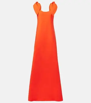 Gown with Bow Detail