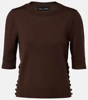 Oscar De La Renta Sweater - Brown