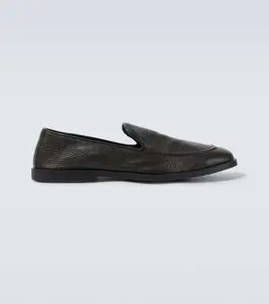 George Cleverley Logo Loafers