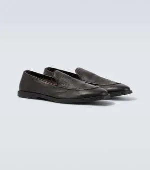 George Cleverley Cornwall Leather Loafers - Brown