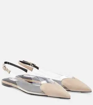 Alaia Pointed Toe Flats For Women
