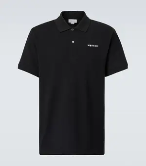 Alexander McQueen Logo Cotton Polo Shirt