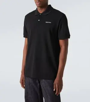 Alexander McQueen Logo Cotton Polo Shirt