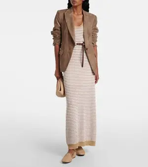 Brunello Cucinelli Monili Raffia Loafers