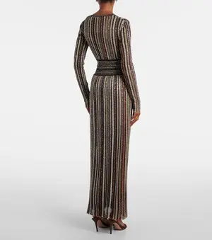 Missoni Sequined Striped Gown