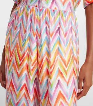 Missoni Zigzag Wide-leg Pants