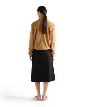 Prada Suede Blouson Jacket - Neutral