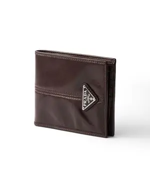 Prada Leather Wallet - Brown