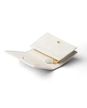 Prada Small Saffiano Leather Wallet - Neutral