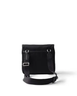 Prada Re-nylon And Saffiano Leather Shoulder Bag