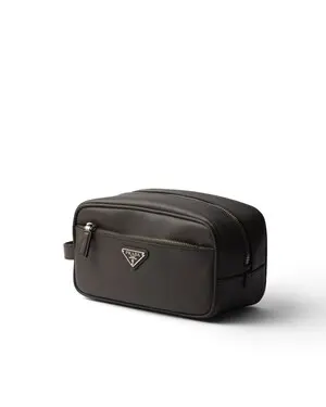 Prada Saffiano Leather Travel Pouch