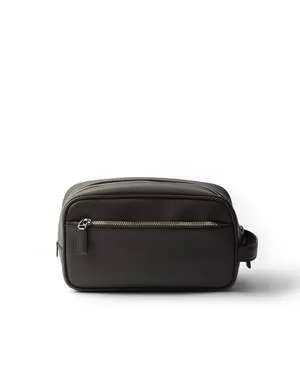 Prada Saffiano Leather Travel Pouch