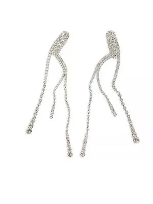 HELENE ZUBELDIA Crystal-embellished Drop Earrings