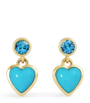 EMILY P. WHEELER Heart Earrings - Gold