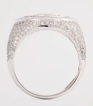Shay 18k Gold Diamond Evil Eye Ring