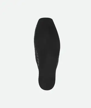 Bottega Veneta Palazzo Slipper With Travel Case - Black