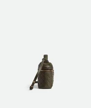 Bottega Veneta Intrecciato Leather Vanity Case - Cypress