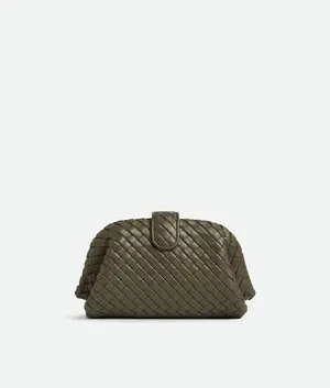 Bottega Veneta Small Lauren 1980 Clutch - Cypress