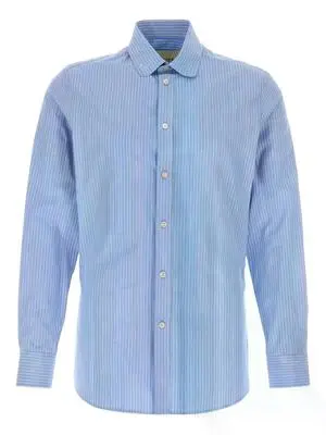 Valentino Garavani Striped Button-down Shirt - Blue