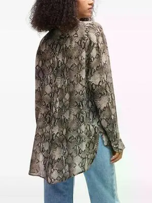 Hugo Snake-print Shirt