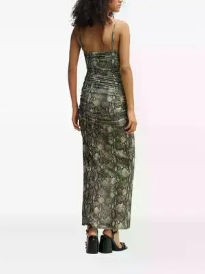 Hugo Snakeskin-print Dress