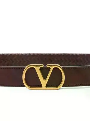 Valentino Garavani Vlogo Signature Belt - Brown