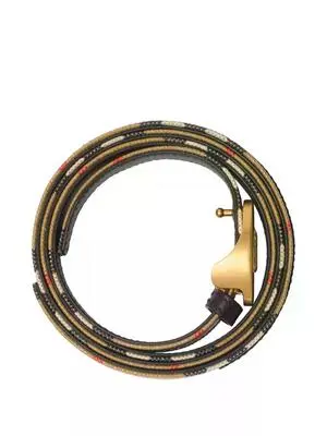 Burberry Equestrian Knight Check Belt - Neutrals