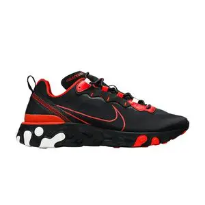 Nike React Element 55 'script Swoosh - Black