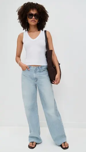 Cotton Citizen U-neck Ribbed Tank
