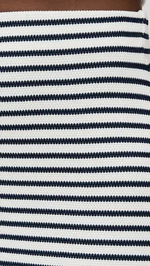 Z Supply Striped Knit Midi Skirt - Eclipse