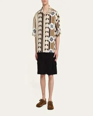 Loewe High-rise Cargo Shorts