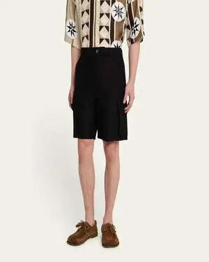 Loewe High-rise Cargo Shorts