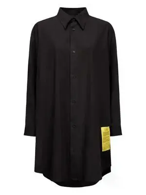 MAISON MARGIELA Cotton Shirt Dress - Black