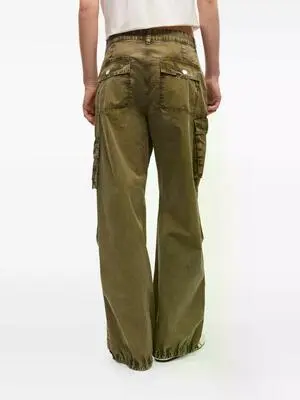 GANNI Cargo Trousers - Green