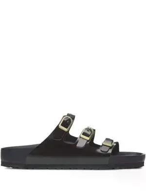 BIRKENSTOCK Florida Three-buckle Slide Sandals