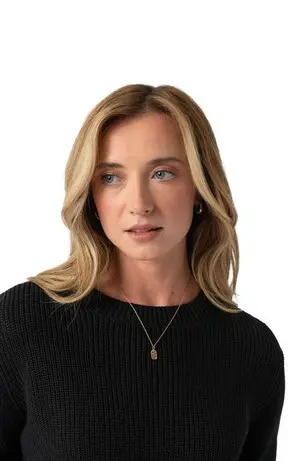 SAINT + SOFIA Remy Crop Sweater