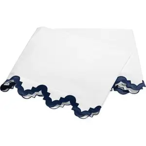 MATOUK Aziza Flat Sheet Navy