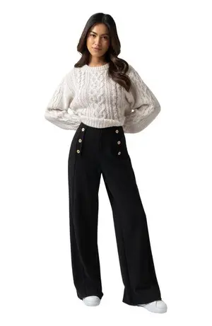 Saint + Sofia Elasticated Pants For Women
