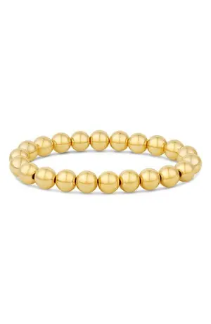 SHYMI Two-tone Beaded Stretch Bracelet - Gold