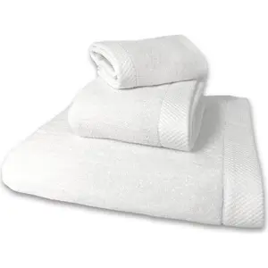 BEDVOYAGE Luxury Viscose Odor & Mildew Resistant Towel Collection - White