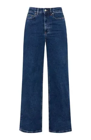 SAINT + SOFIA Wide Leg Jean - Blue