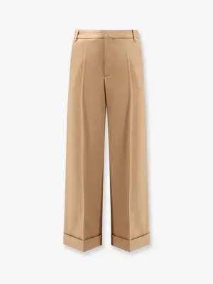 Valentino Garavani Virgin Wool Wide Leg Trousers