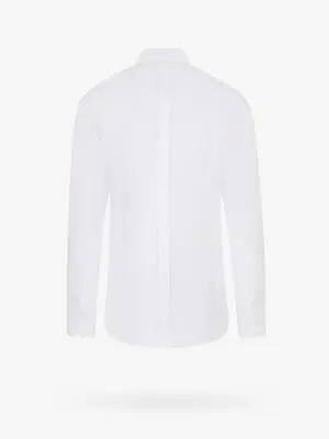 Dolce & Gabbana Cotton Shirt With Frontal Plastron