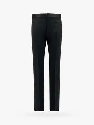 TOM FORD Virgin Wool Trouser With Satin Profiles - Black