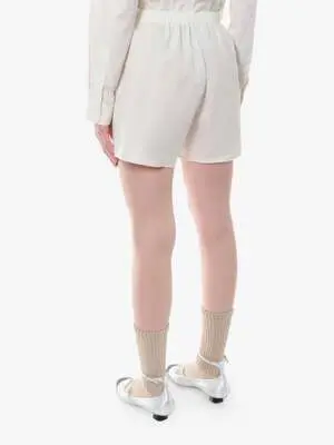 Miu Miu Poplin Shorts