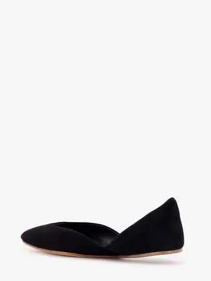 THE ROW Suede Ballerinas