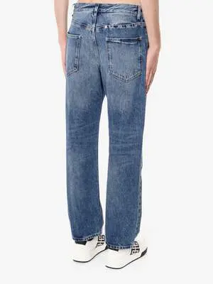 Givenchy Denim Jeans With Metal 4g Detail